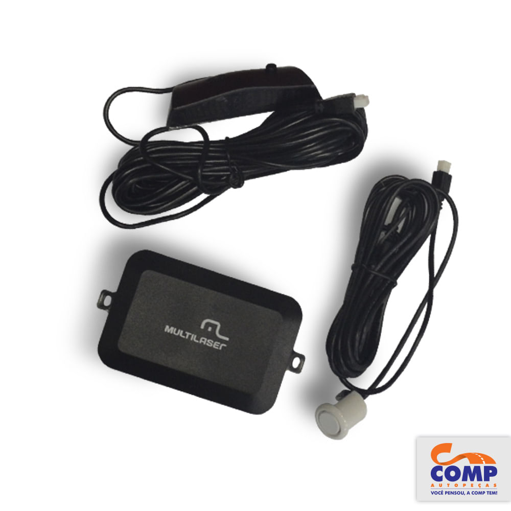 Sensor de Estacionamento com LED Multilaser 4 Pontos Cinza AU016 ...